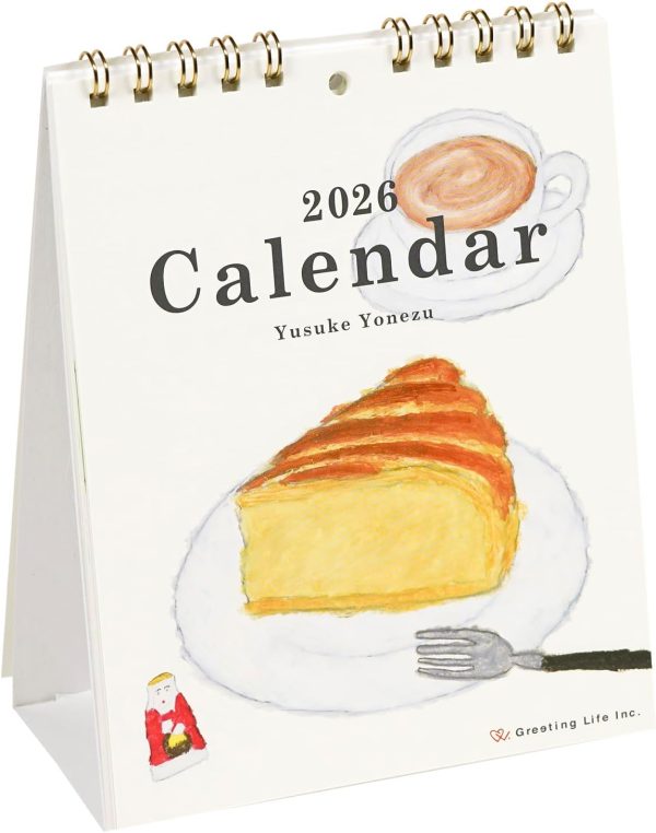 Yusuke Yonezu 2026 Tabletop Calendar – Japanese Creative Bookstore